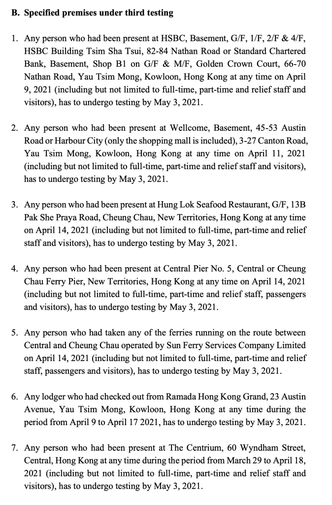 Compulsory Test – 1 May, 2021 | bc magazine