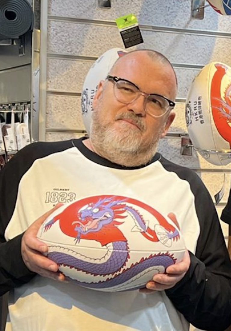 Harry Harrison Designed Charity Rugby Balls | bc magazine